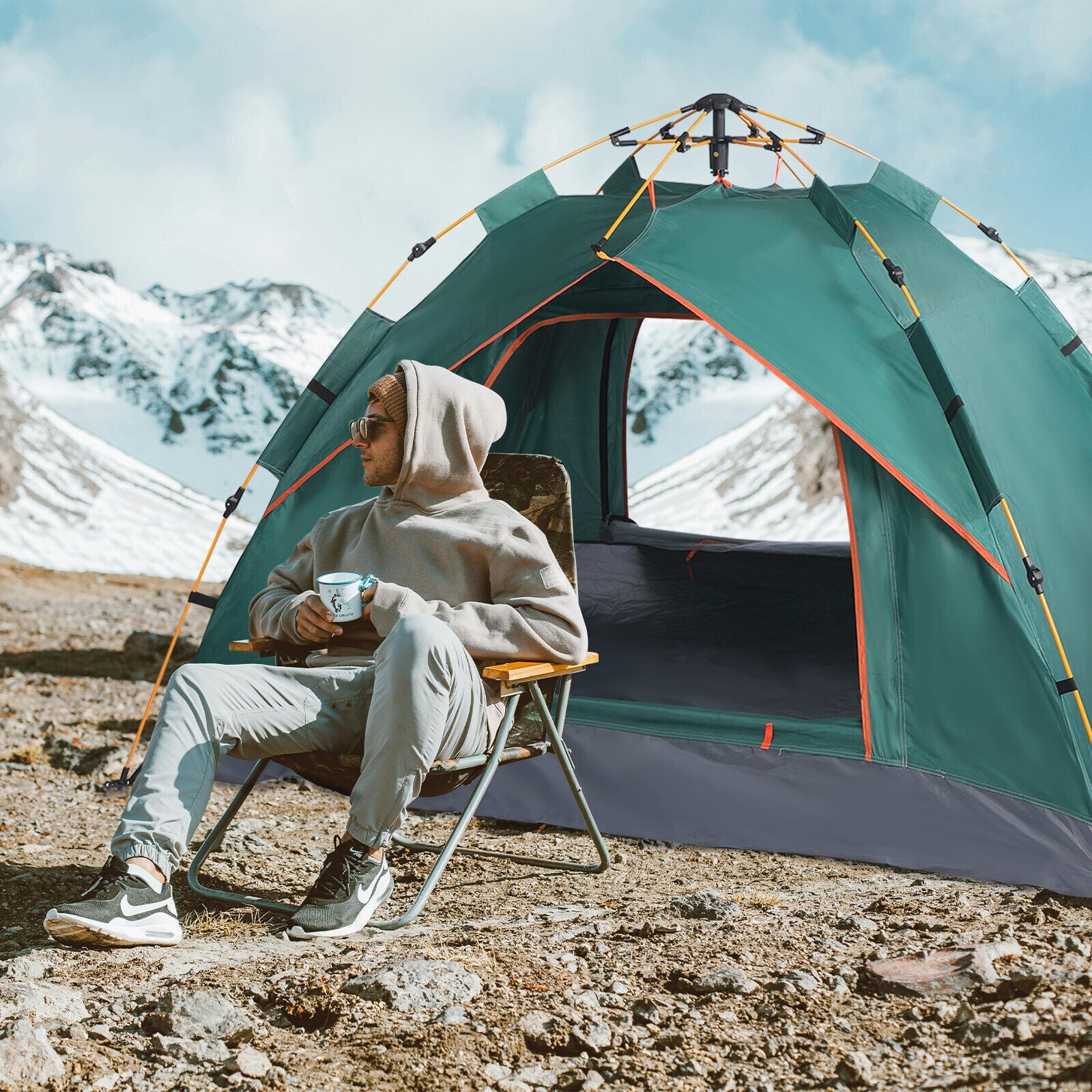 Instant Pop Up Camping Tent – Weed Burner Pro